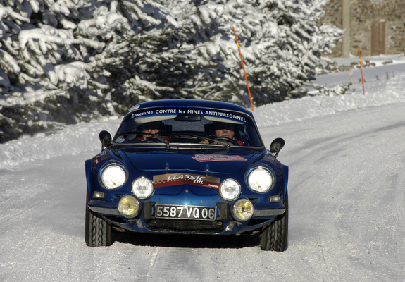 Renault Alpine A110 Rally Car wallpapers