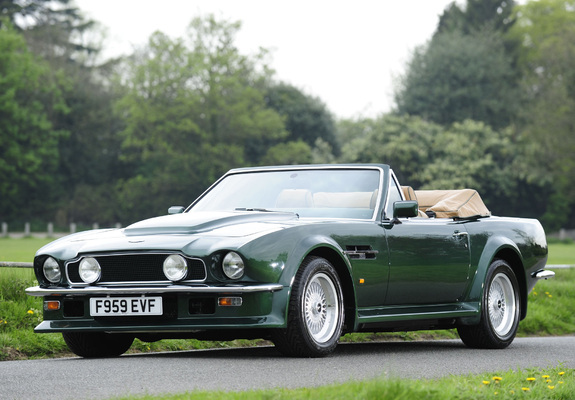 Aston Martin V8 Vantage Volante UK-spec (1984–1989) wallpapers