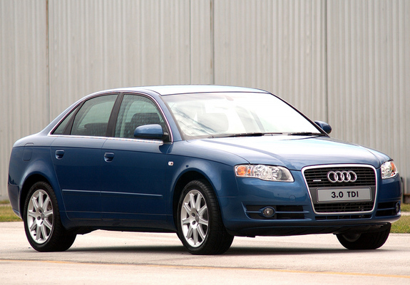 Audi A4 3.0 TDI quattro Sedan ZA-spec B7,8E (2004–2007) wallpapers