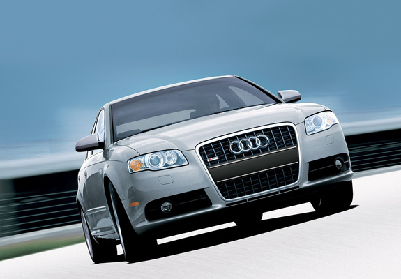 Audi A4 2.0T S-Line Sedan US-spec B7,8E (2004–2007) wallpapers