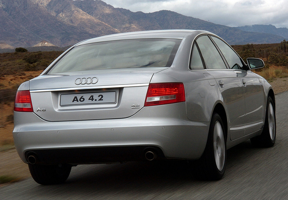 Audi A6 4.2 quattro Sedan ZA-spec (4F,C6) 2005–08 wallpapers