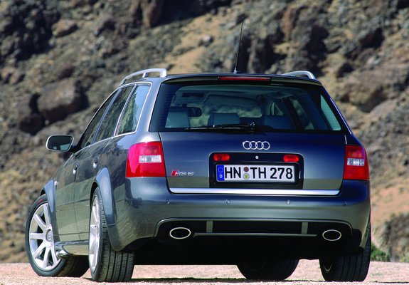 Audi RS 6 Avant (4B,C5) 2002–04 wallpapers