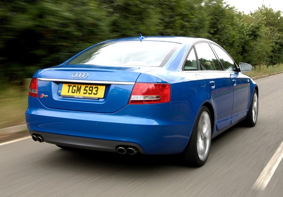 Audi S6 Sedan UK-spec (4F,C6) 2006–08 photos