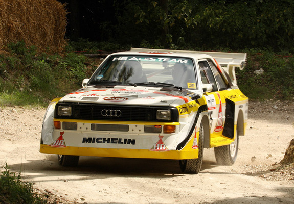 Audi Sport Quattro S1 Group B Rally Car 1985–86 photos
