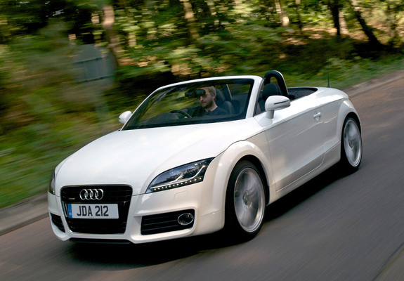 Audi TT 2.0 TFSI quattro Roadster UK-spec (8J) 2010 wallpapers
