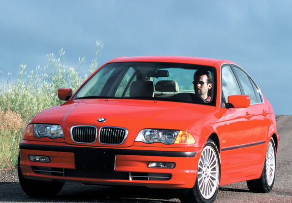 BMW 330i Sedan US-spec (E46) 2000–01 pictures