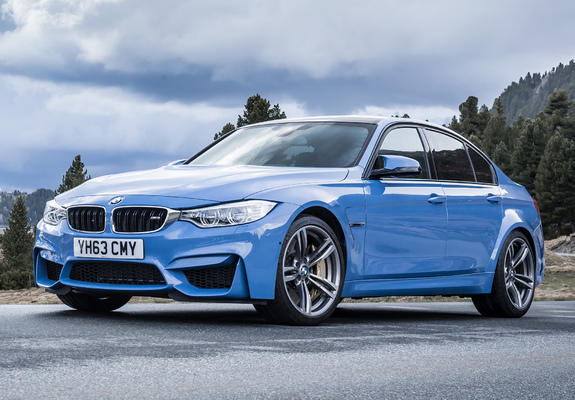 BMW M3 UK-spec (F80) 2014 photos