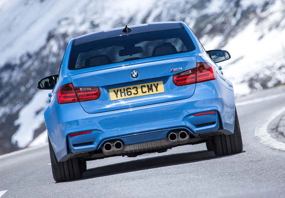BMW M3 UK-spec (F80) 2014 photos