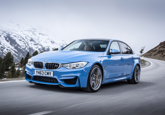 Images of BMW M3 UK-spec (F80) 2014