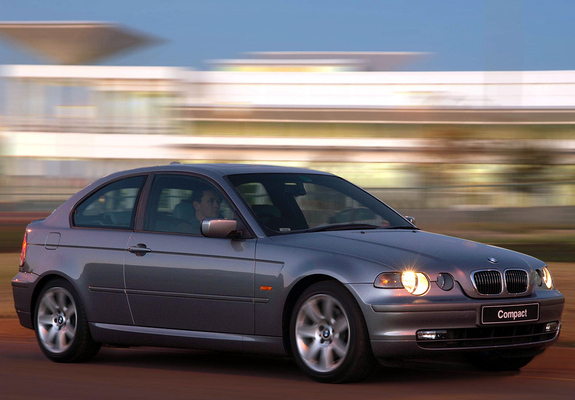 BMW 325ti Compact ZA-spec (E46) 2001–05 wallpapers