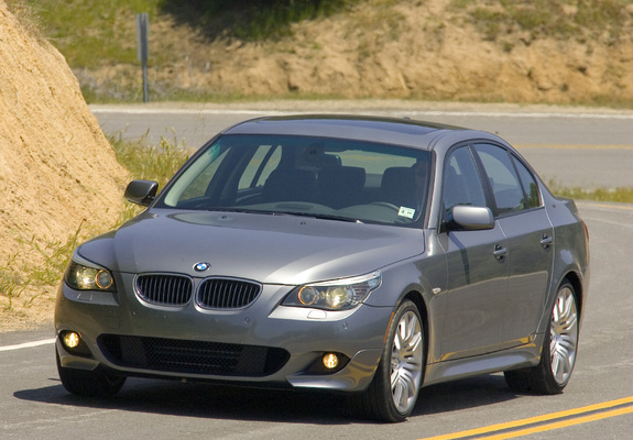 BMW 550i Sedan US-spec (E60) 2005 photos