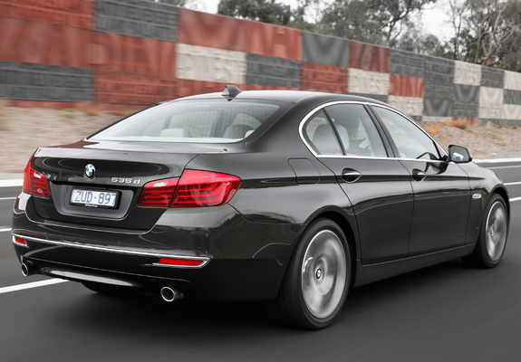 BMW 535d Sedan AU-spec (F10) 2013 pictures