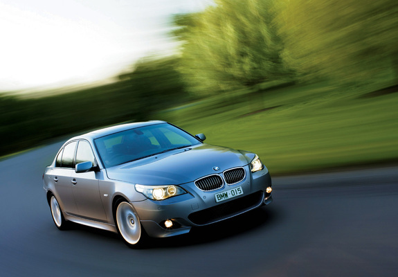 Pictures of BMW 545i Sedan M Sports Package AU-spec (E60) 2005