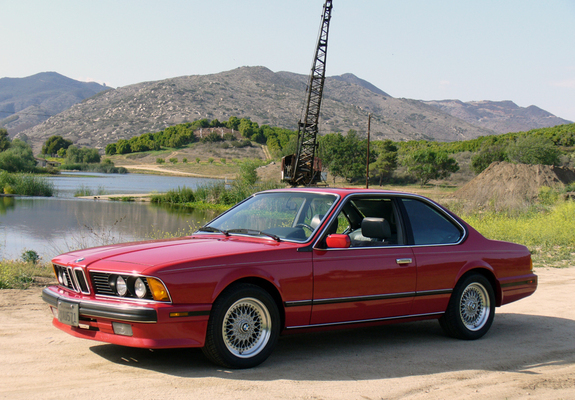 BMW 635 CSi US-spec (E24) 1987–89 pictures