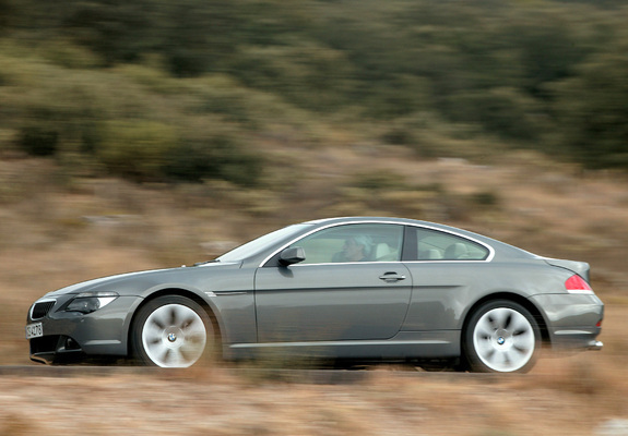 BMW 645Ci Coupe (E63) 2004–07 wallpapers