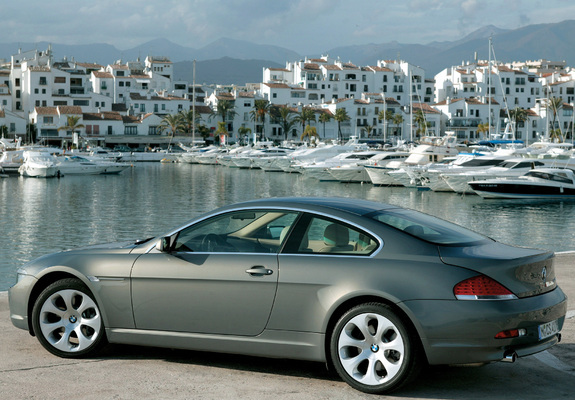 BMW 645Ci Coupe (E63) 2004–07 wallpapers