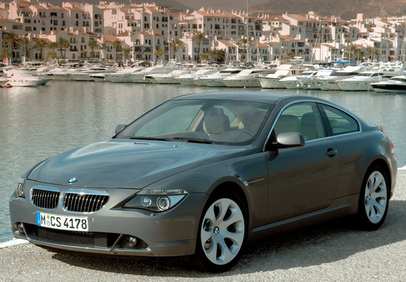 BMW 645Ci Coupe (E63) 2004–07 wallpapers