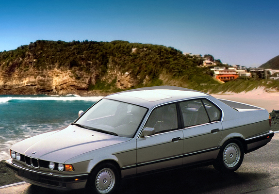Images of BMW 735i US-spec (E32) 1986–92