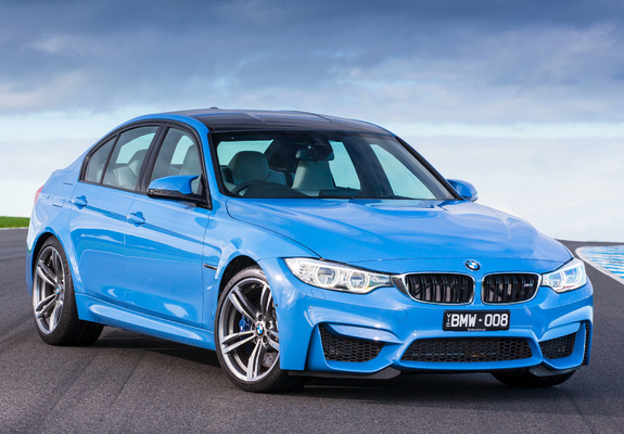 Photos of BMW M3 AU-spec (F80) 2014