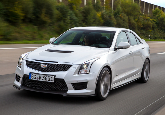 Images of Cadillac ATS-V EU-spec 2015