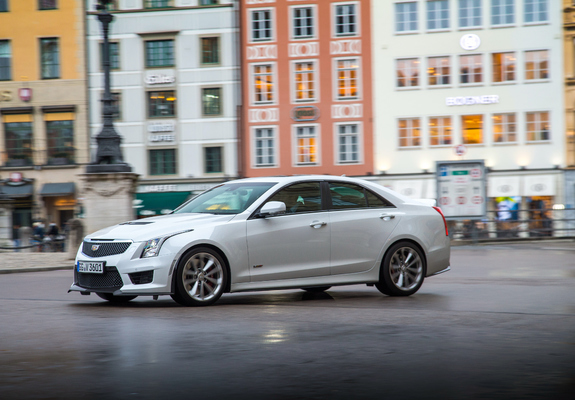 Photos of Cadillac ATS-V EU-spec 2015