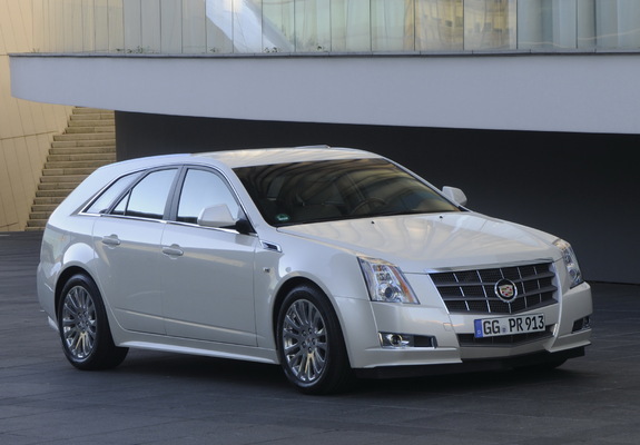 Cadillac CTS Sport Wagon EU-spec 2010 wallpapers