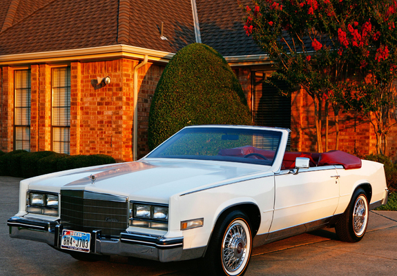 1984–85 Cadillac Eldorado Biarritz Convertible 1983–85 photos
