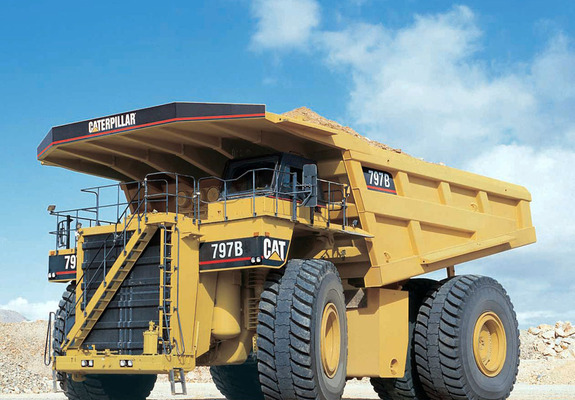 Caterpillar 797B 2002–09 wallpapers