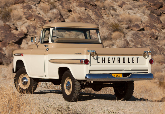 Chevrolet Apache 31 Deluxe Fleetside by NAPCO 1959 wallpapers