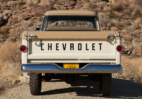 Chevrolet Apache 31 Deluxe Fleetside by NAPCO 1959 wallpapers