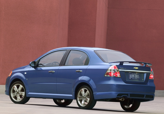 Chevrolet Aveo Sedan US-spec (T250) 2006–11 wallpapers