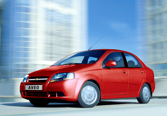 Photos of Chevrolet Aveo Sedan (T200) 2003–06