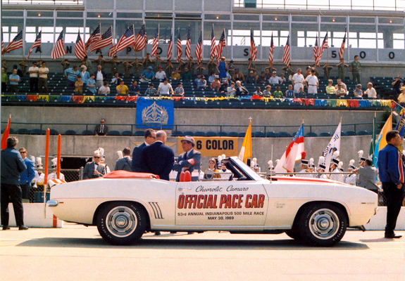 Chevrolet Camaro RS/SS 350 Convertible Indy 500 Pace Car 1969 photos