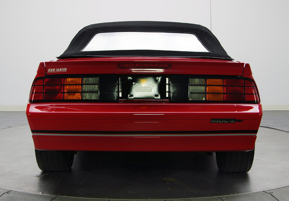 Chevrolet Camaro Z28 IROC-Z Convertible 1987–90 wallpapers