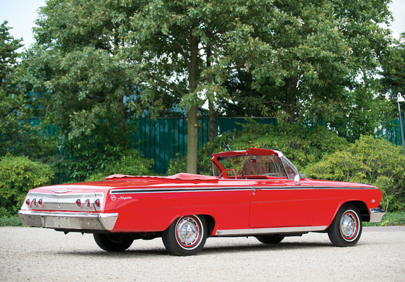 Chevrolet Impala Convertible 1962 wallpapers