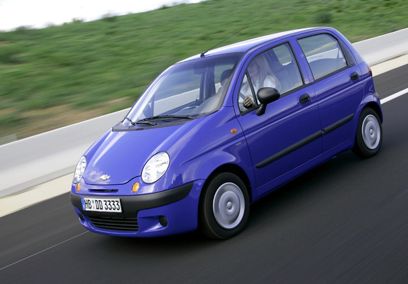 Images of Chevrolet Matiz (M150) 2004–05