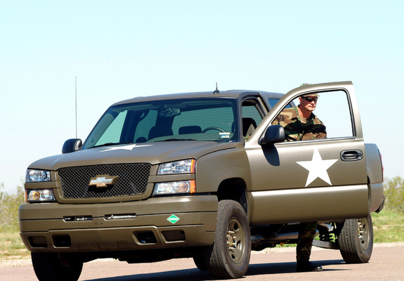Chevrolet Silverado Hydrogen Military Vehicle 2005 wallpapers