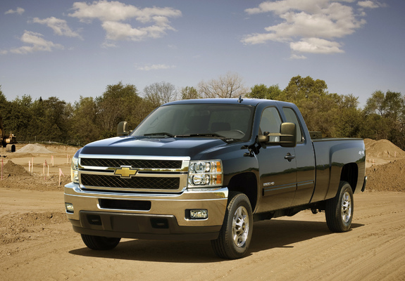 Chevrolet Silverado 2500 HD CNG Extended Cab 2012–13 wallpapers