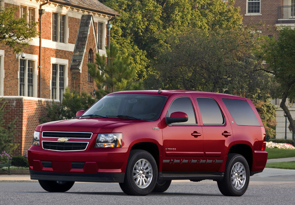 Images of Chevrolet Tahoe Hybrid (GMT900) 2008