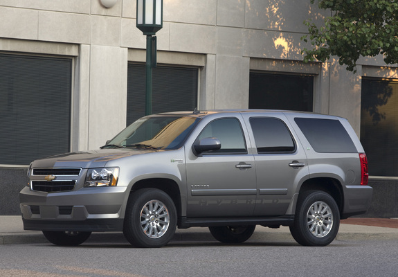 Images of Chevrolet Tahoe Hybrid (GMT900) 2008