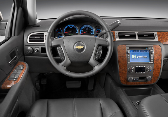 Photos of Chevrolet Tahoe Hybrid (GMT900) 2008