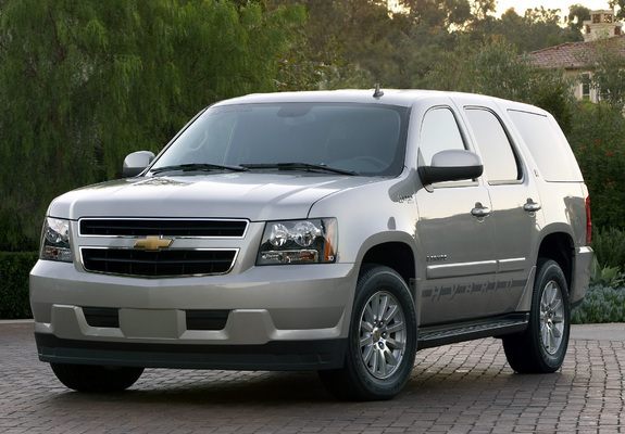 Photos of Chevrolet Tahoe Hybrid (GMT900) 2008
