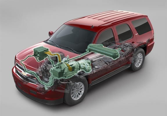 Chevrolet Tahoe Hybrid (GMT900) 2008 wallpapers