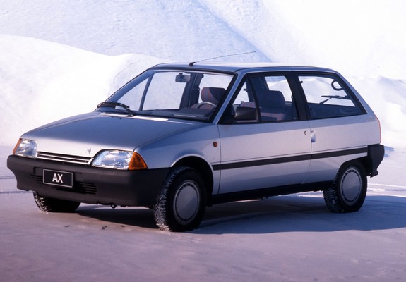Citroën AX 10 TRE 3-door 1989–91 photos