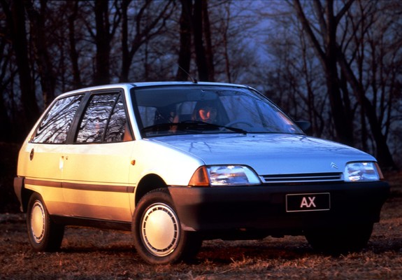 Citroën AX 10 TRE 3-door 1989–91 wallpapers