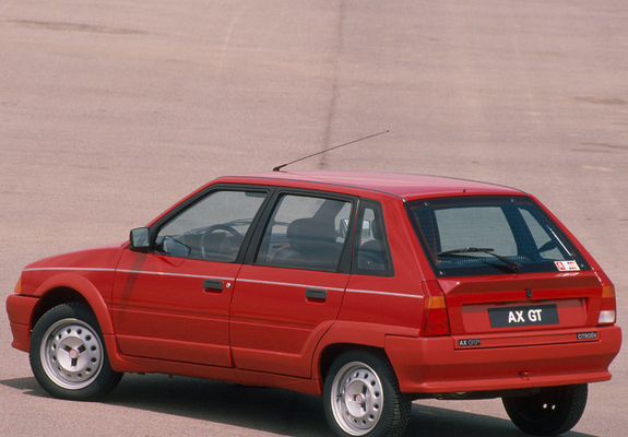 Photos of Citroën AX GT 5-door 1986–91