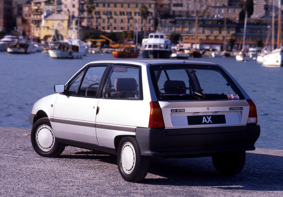 Citroën AX 10 TRE 3-door 1989–91 wallpapers
