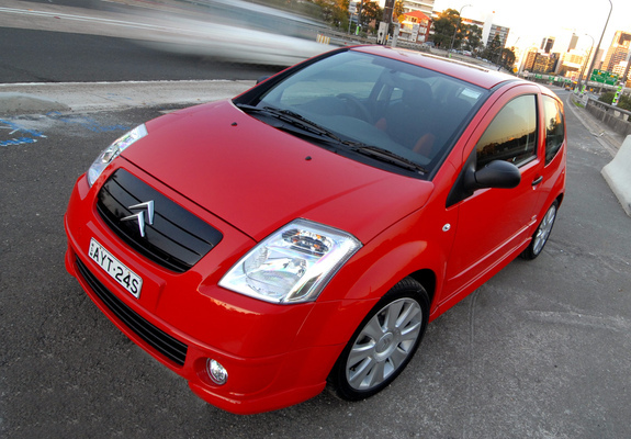 Citroën C2 VTS AU-spec 2004–08 images