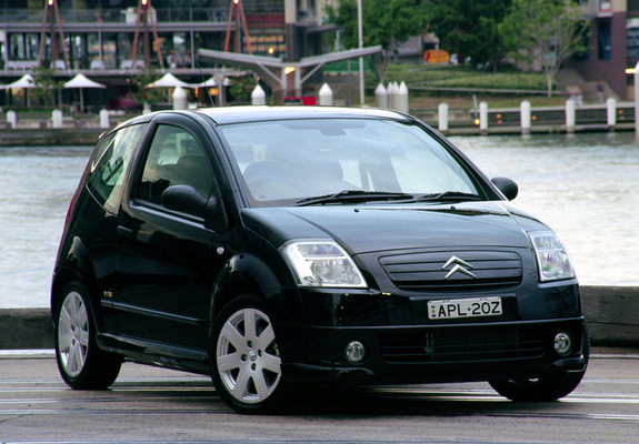 Photos of Citroën C2 VTR AU-spec 2003–08