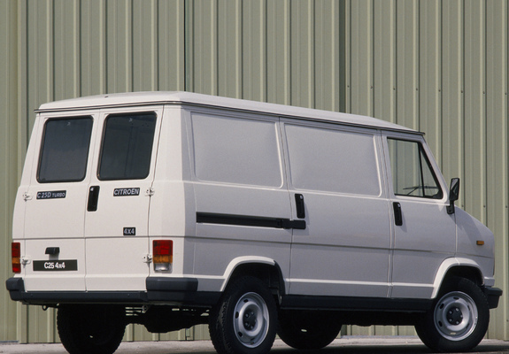 Photos of Citroën C25 4x4 Turbo Van 1981–90
